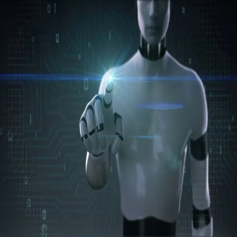 Robot Screen Stock Video Footage | Royalty Free Robot Screen Videos | Pond5