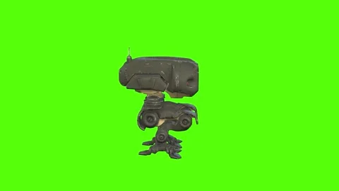 Green Screen Robot Stock Video Footage | Royalty Free Green Screen ...