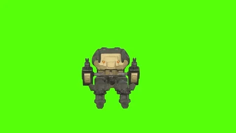 Robot Death Green Screen Animation 4k Re... | Stock Video | Pond5
