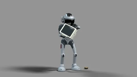 Old Robot Stock Video Footage | Royalty Free Old Robot Videos | Pond5