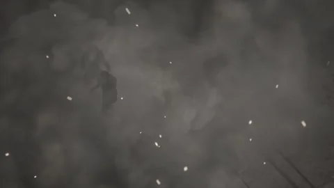 Robot soldiers defeat human soldiers in ... | Stock Video | Pond5