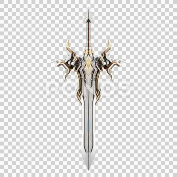 Photograph: Robot Sword - Transparent background #252754007