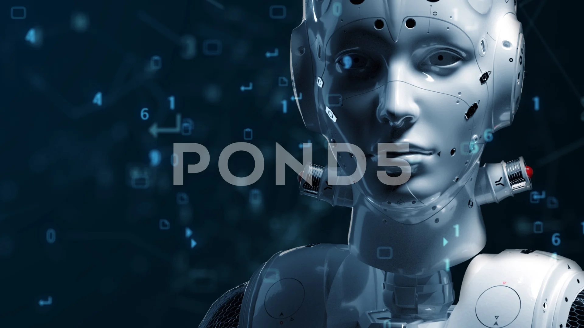 Sci Fi Robot Wallpaper