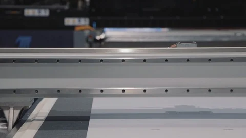 A robotic arm, moving while processing a... | Stock Video | Pond5