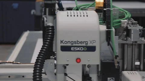 A robotic arm, moving while processing a... | Stock Video | Pond5
