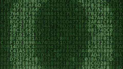 ROBOTICS text consisting of many symbols... | Stock Video | Pond5