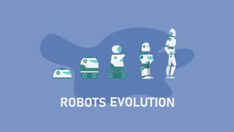 Evolution Of Robots Stock Footage ~ Royalty Free Stock Videos | Pond5