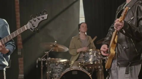 Band Indoors Stock Footage ~ Royalty Free Stock Videos | Pond5