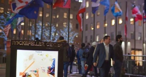 Rockefeller Plaza Stock Videos – Royalty-Free HD & 4K Videos