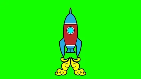 Rocket Launch Green Screen Stock Video Footage | Royalty Free Rocket ...