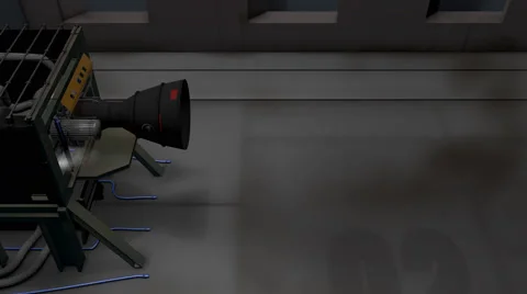 Rocket engine lab test-fired, laboratory... | Stock Video | Pond5