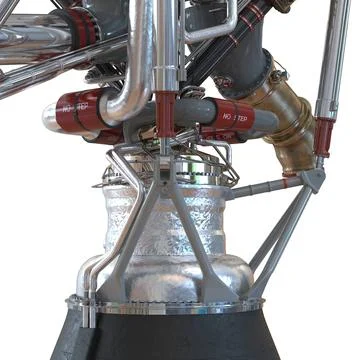 Rocket Engine RS 68 ~ 3D Model ~ Download #90938930 | Pond5