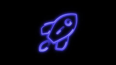 Space Rocket Icon Stock Videos – Royalty-Free HD & 4K Videos