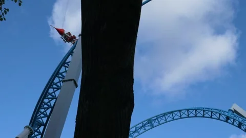 Rocket Ship Ride Carnival Stock Footage ~ Royalty Free Stock Videos | Pond5