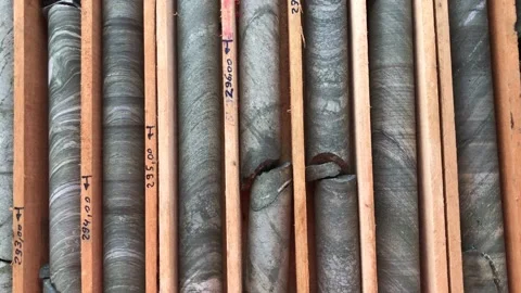 Drill Core Stock Video Footage | Royalty Free Drill Core Videos | Pond5