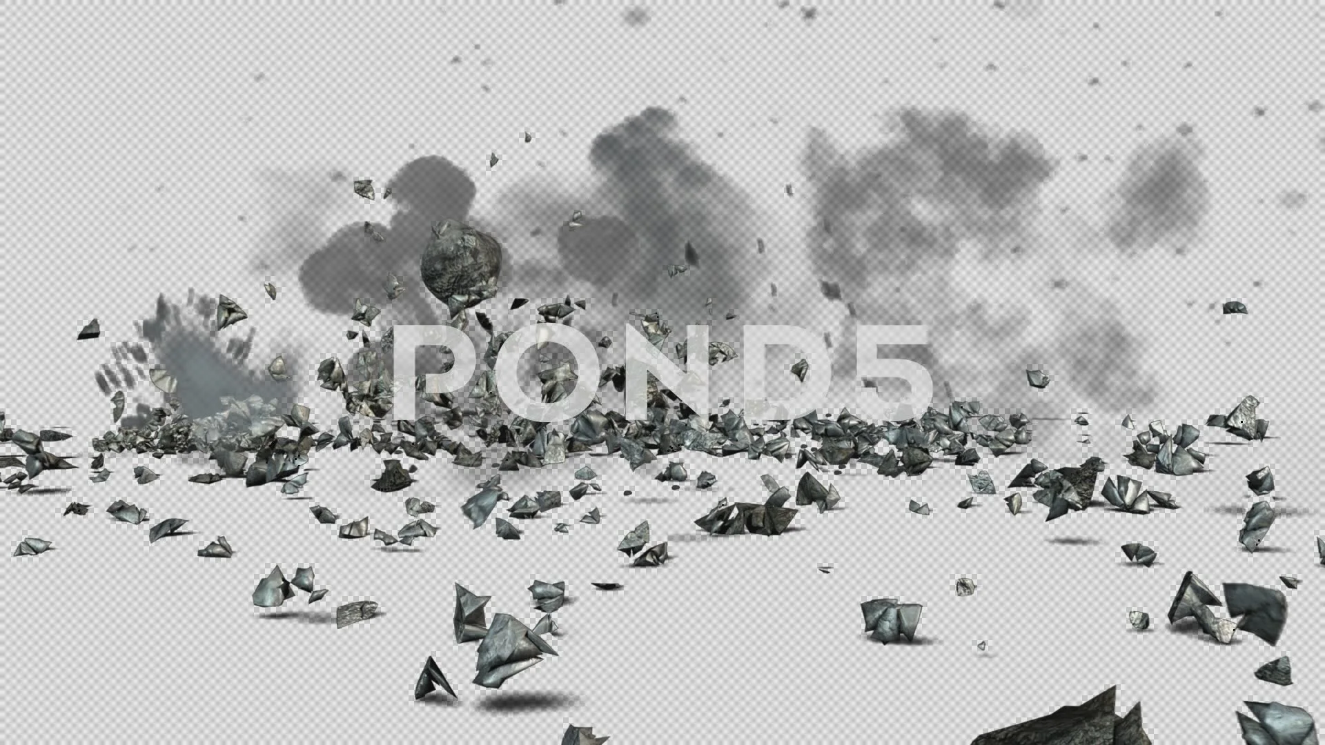 Falling Rocks Clipart