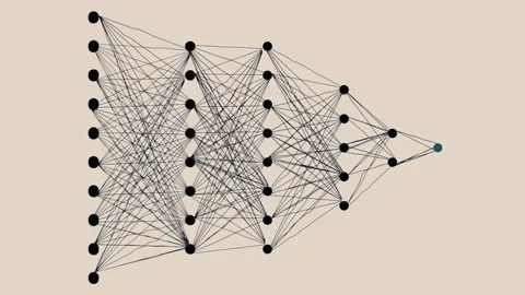 Rogue AI Models Neural Network Animation... | Stock Video | Pond5