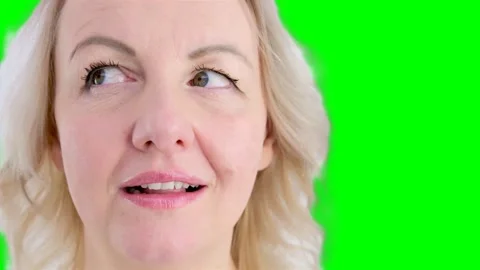 roll eyes up down right left woman face ... | Stock Video | Pond5