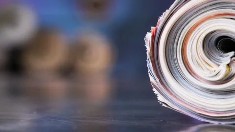Rolled Newspaper Stock Videos – Royalty-Free HD & 4K Videos | Pond5