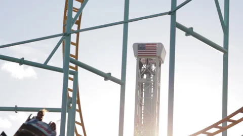 Roller Coaster Drop Stock Videos – Royalty-Free HD & 4K Videos | Pond5