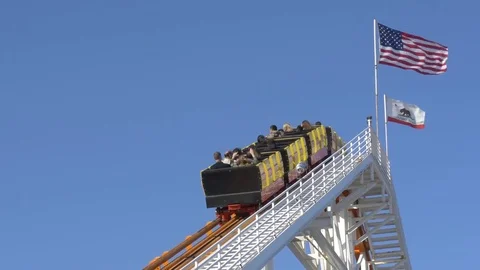 Roller Coaster Drop Stock Videos – Royalty-Free HD & 4K Videos | Pond5