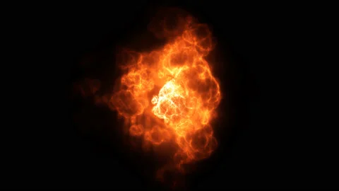 Rolling Expanding Explosions Explosive C... | Stock Video | Pond5
