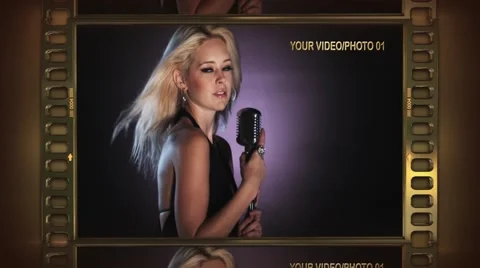 After Effects Template: Rolling Film Strips FX #58172047