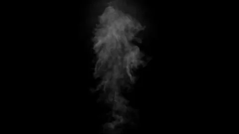 rolling smoke Dark background | Stock Video | Pond5