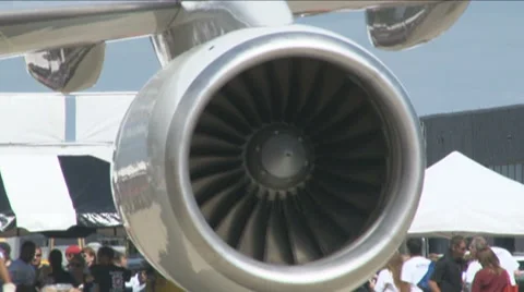 Rolls Royce Jet Engine Stock Footage ~ Royalty Free Stock Videos | Pond5