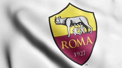 Roma Flag video waving in wind Roma Fla... | Stock Video | Pond5