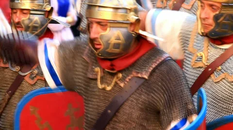 Roman Army Stock Video Footage | Royalty Free Roman Army Videos | Pond5