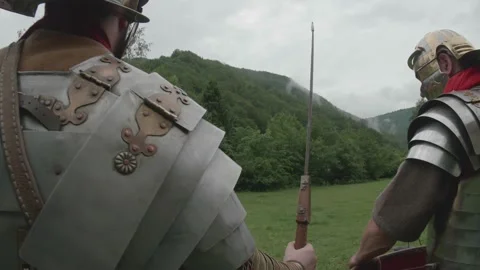 Roman Guard Stock Footage ~ Royalty Free Stock Videos | Pond5