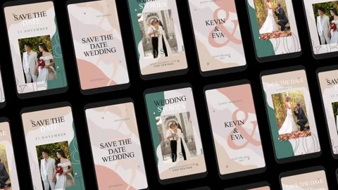 Romantic Wedding Instagram Reels ~ After Effects #260687454