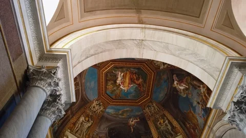 Rome, Ceiling at Vatican Museum "Ceiling... | Stock Video | Pond5