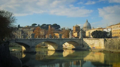 Rome, the most beautiful panorama of the... | Stock Video | Pond5