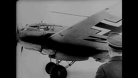 Rommel receives Nazi awards during World... | Stock Video | Pond5