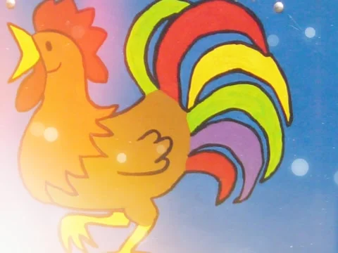 Rooster Character Animation | Stock Video | Pond5