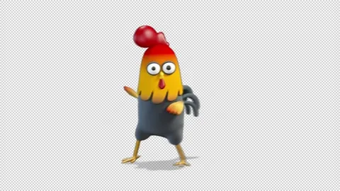 Rooster dancing a gangnam style dance | Stock Video | Pond5