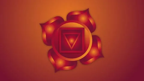 Root Chakra Symbol Animated | Stock Video | Pond5