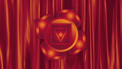 Root Chakra Symbol Animated | Stock Video | Pond5