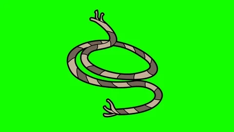 ropes animation green screen. 2D flat si... | Stock Video | Pond5