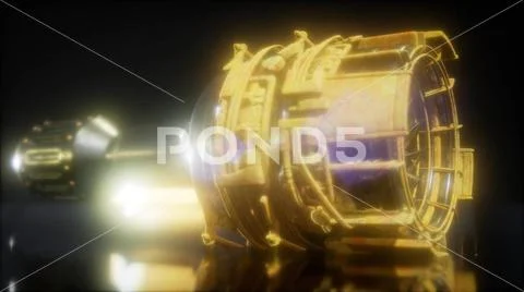 Rotate Jet Engine Turbine rotate jet engine turbine of plane, aircraft ...