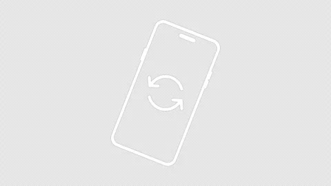 Rotate Phone Icon Stock Video Footage | Royalty Free Rotate Phone Icon ...