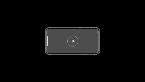 Rotate Your Phone Animation Intro Video ... | Stock Video | Pond5