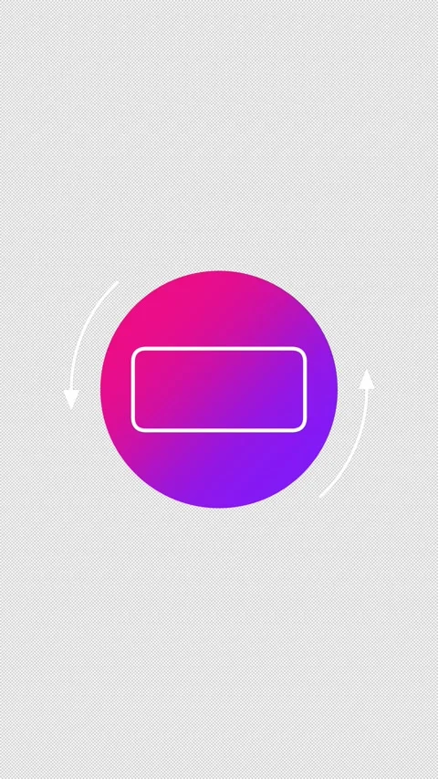 Rotate Your Phone Animation Loop | Stock Video | Pond5