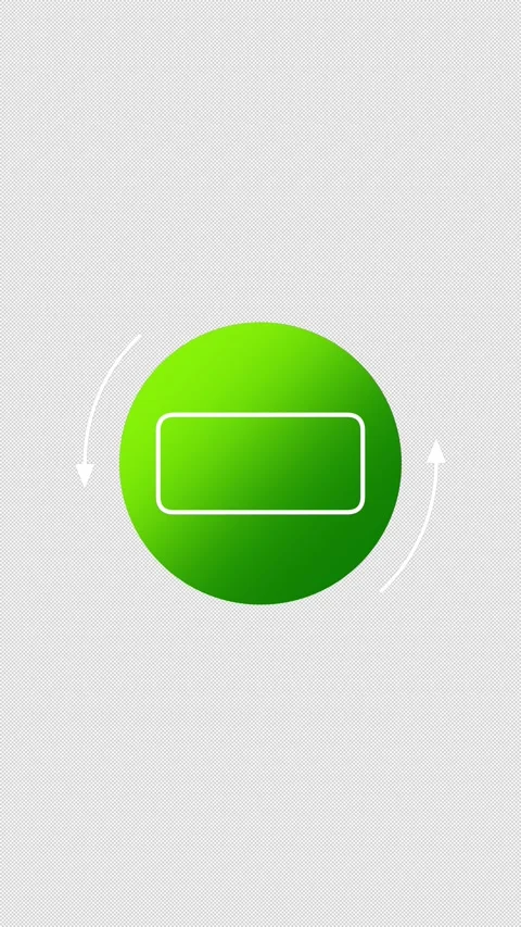 Rotate Your Phone Animation Loop | Stock Video | Pond5