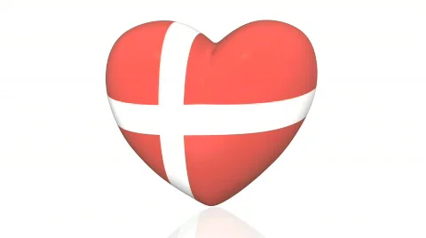 rotated heart with flag texture isolated... | Stock Video | Pond5