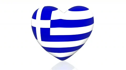 rotated heart with flag texture isolated... | Stock Video | Pond5