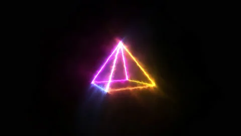 Rotating Pyramid Stock Footage ~ Royalty Free Stock Videos | Pond5