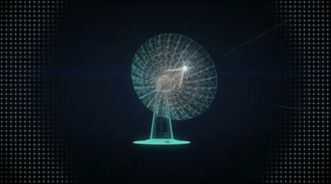 Rotating Radar Antenna Stock Footage ~ Royalty Free Stock Videos | Pond5